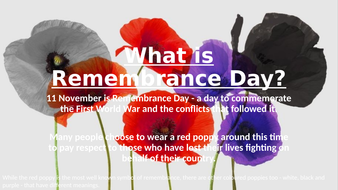 Remembrance Day PowerPoint | Teaching Resources