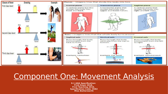 AQA 9-1 GCSE PE - Movement Analysis: Levers | Teaching Resources
