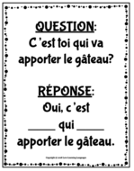 French Stress Pronouns - Disjunctive Pronouns | Teaching Resources