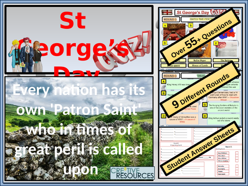 St George's Day Quiz | Teaching Resources