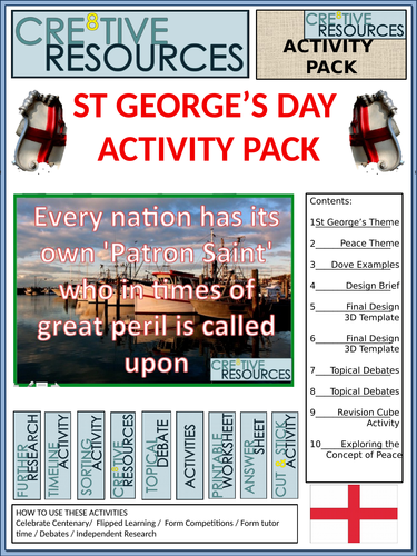 Saint George's Day Activity Pack | Teaching Resources