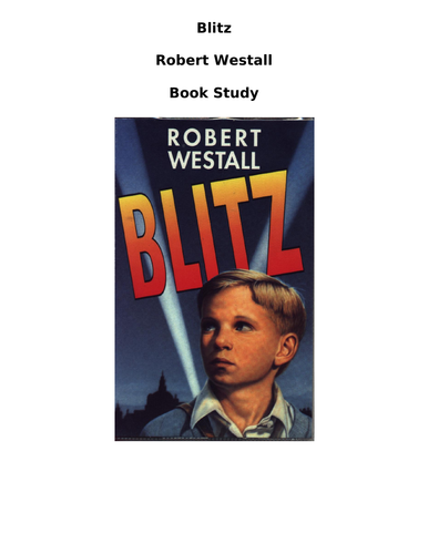 A Book Study - Blitz by Robert Westall | Teaching Resources