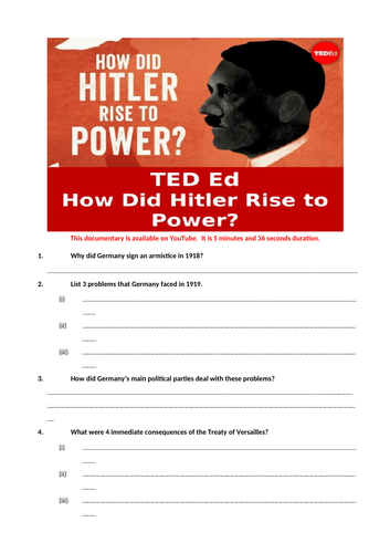 Power and Authority in the Modern World | Teaching Resources