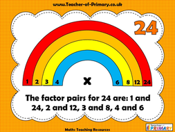 Identifying Factors - Year 5 | Teaching Resources