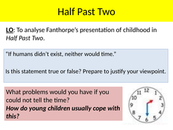 Half Past Two | Teaching Resources
