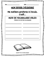 Le paragraphe de la semaine #5 - French primary writing program ...