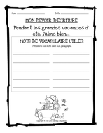 Le paragraphe de la semaine #6 - French primary writing program ...