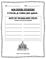 Le paragraphe de la semaine #8 - French primary writing program ...