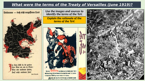 The Treaty of Versailles | Teaching Resources