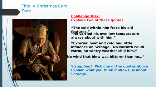 An Introduction to A Christmas Carol - KS3 and KS4 | Teaching Resources