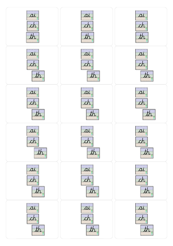 Cursive handwriting stickers | Teaching Resources