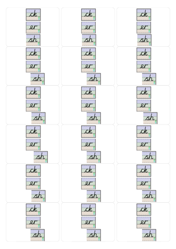 Cursive handwriting stickers | Teaching Resources