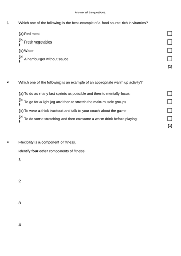 OCR GCSE PE REVISION BOARD GAME | Teaching Resources OCR GCSE PE REVISION BOARD GAME | Teaching Resources