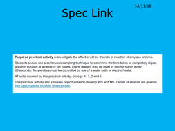 Required Practical - Amylase (9-1) GCSE | Teaching Resources