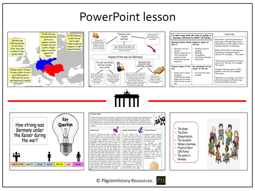 Impact of the First World War (WWI) on Germany | Teaching Resources