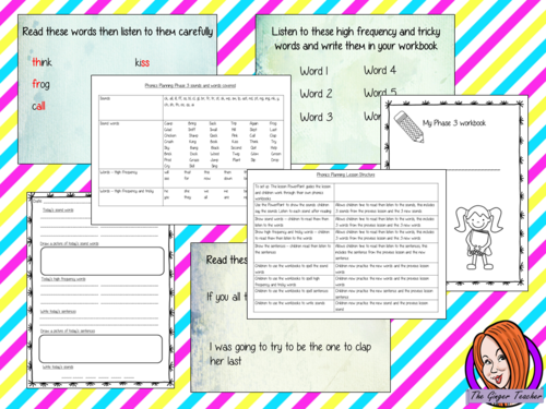 Phonics Phase 3 Complete Unit of Lessons | Teaching Resources