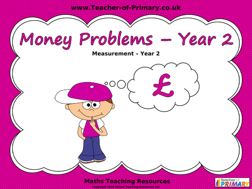 Money Problems - Year 2 | Teaching Resources
