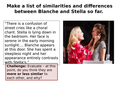 A Streetcar Named Desire full SoW | Teaching Resources