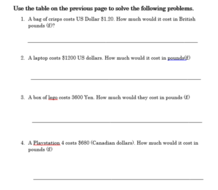 GCSE Maths/Functional SKills-Currency Exchange Lesson | Teaching Resources