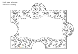 ELSA SUPPORT - JIGSAW DISPLAY AND ACTIVITY PACK FOR BELONGING. SELF ...