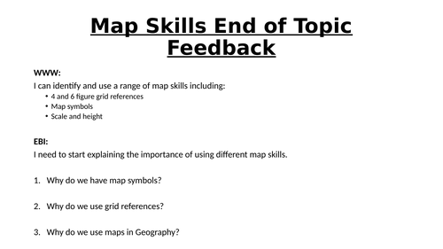 Geographical and Map Skills | Teaching Resources