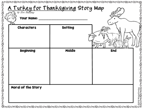 A Turkey for Thanksgiving Activity Sheets - Print & Go! | Teaching ...