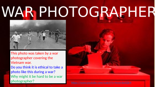 War Photographer | Teaching Resources