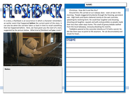 6 Flashback Writing Exercises for GCSE English Language 9-1 | Teaching ...
