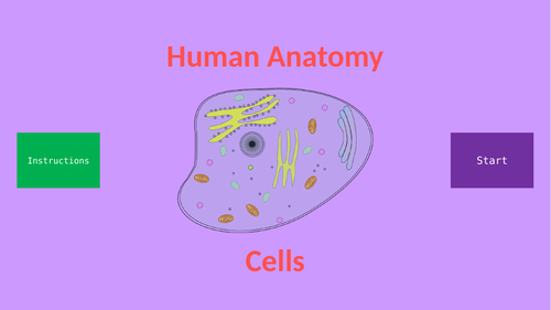 Human Anatomy Quiz: Cells | Teaching Resources
