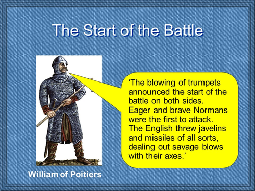 The Battle of Hastings, 1066 | Teaching Resources