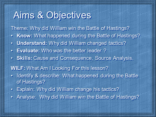 The Battle of Hastings, 1066 | Teaching Resources