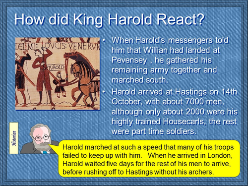 The Battle of Hastings, 1066 | Teaching Resources