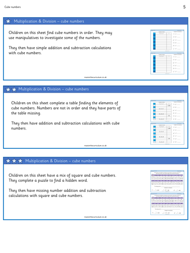 Year 5 - Autumn- Week 2 - Multiplication and Division Resources - White ...