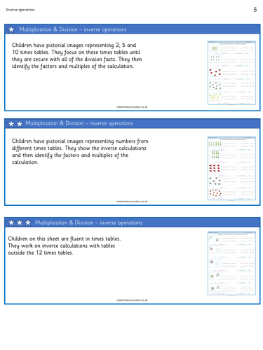 Year 5 - Autumn- Week 2 - Multiplication and Division Resources - White ...