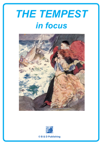 The Tempest in Focus 12-lesson Poster and Worksheet Pack | Teaching ...