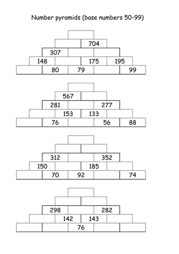 Year 5 addition and subtraction unit worksheets - white rose | Teaching ...