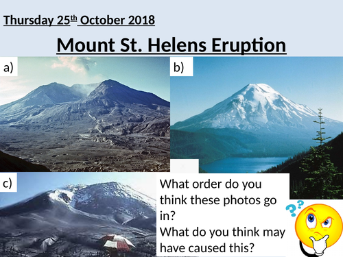 Mount St Helens | Teaching Resources
