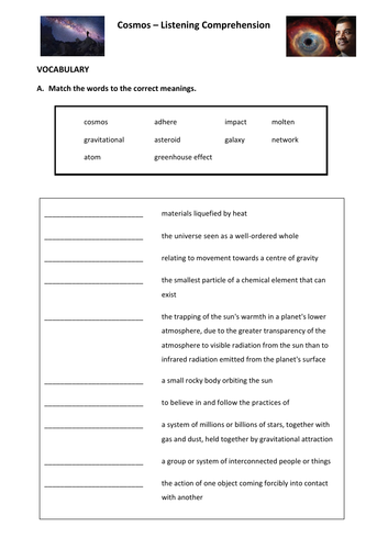 Cosmos Episode 1 - Earth's Position in the Universe & The History of ...