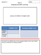 Long Term Observing over time templates - whole school | Teaching Resources