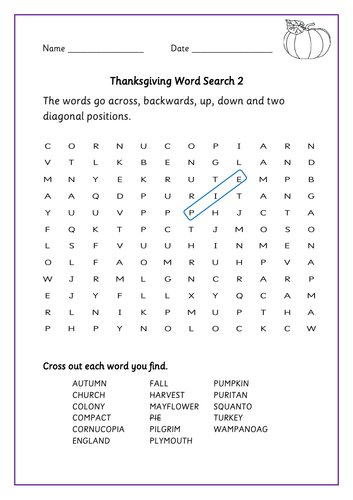 Thanksgiving Assembly and Presentation Lesson, Worksheets and Cut/Paste ...