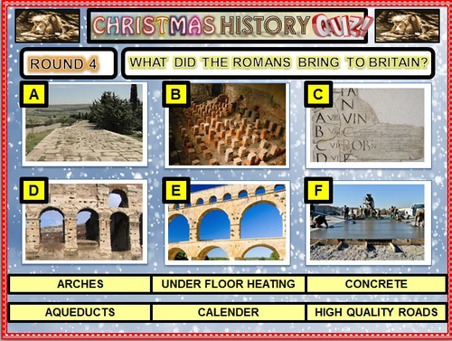 History Christmas Quiz | Teaching Resources