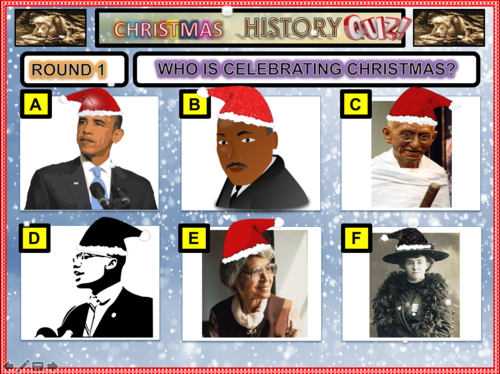 History Christmas Quiz | Teaching Resources