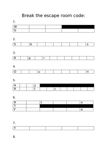 Treaty of Versailles escape room | Teaching Resources
