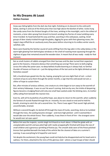 Year 6 Christmas Text with Comprehension and Lesson Ideas | Teaching ...