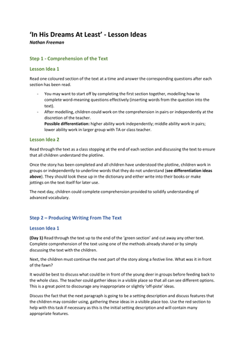 Year 6 Christmas Text with Comprehension and Lesson Ideas | Teaching ...