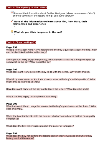 IGCSE Literature 0486 - Short Stories | Teaching Resources IGCSE Literature 0486 - Short Stories | Teaching Resources