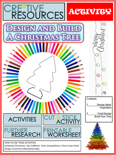 Design and Build A 3D Christmas Tree | Teaching Resources