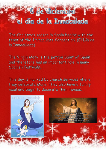 Spanish Christmas Poster Lesson | Teaching Resources