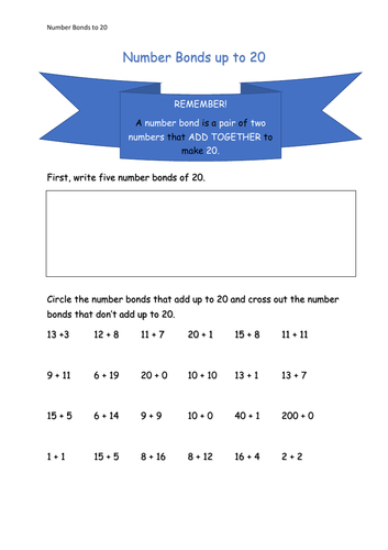 Y1 Maths - Addition and Subtraction | Teaching Resources