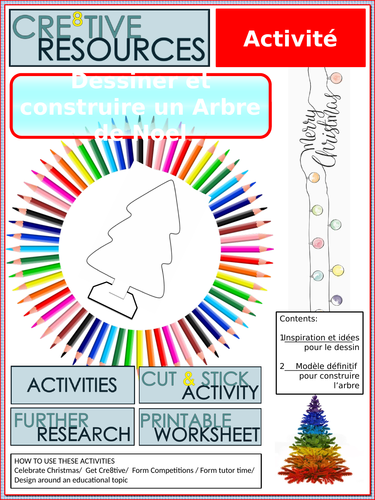 Joyeux Noël 2024 - French Christmas Activity Pack | Teaching Resources